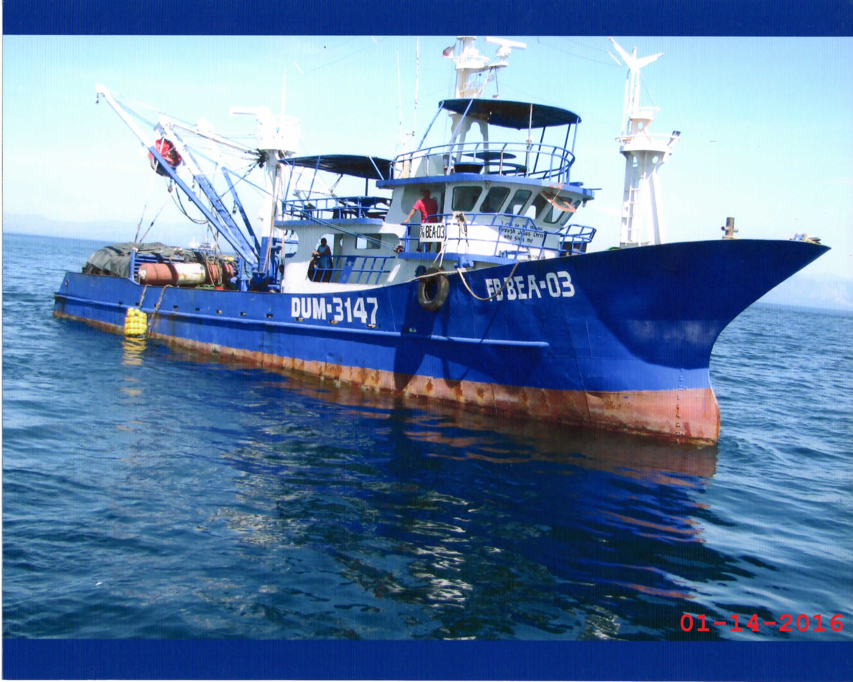 BEA 03 (VID: 10480) | Record of Fishing Vessels