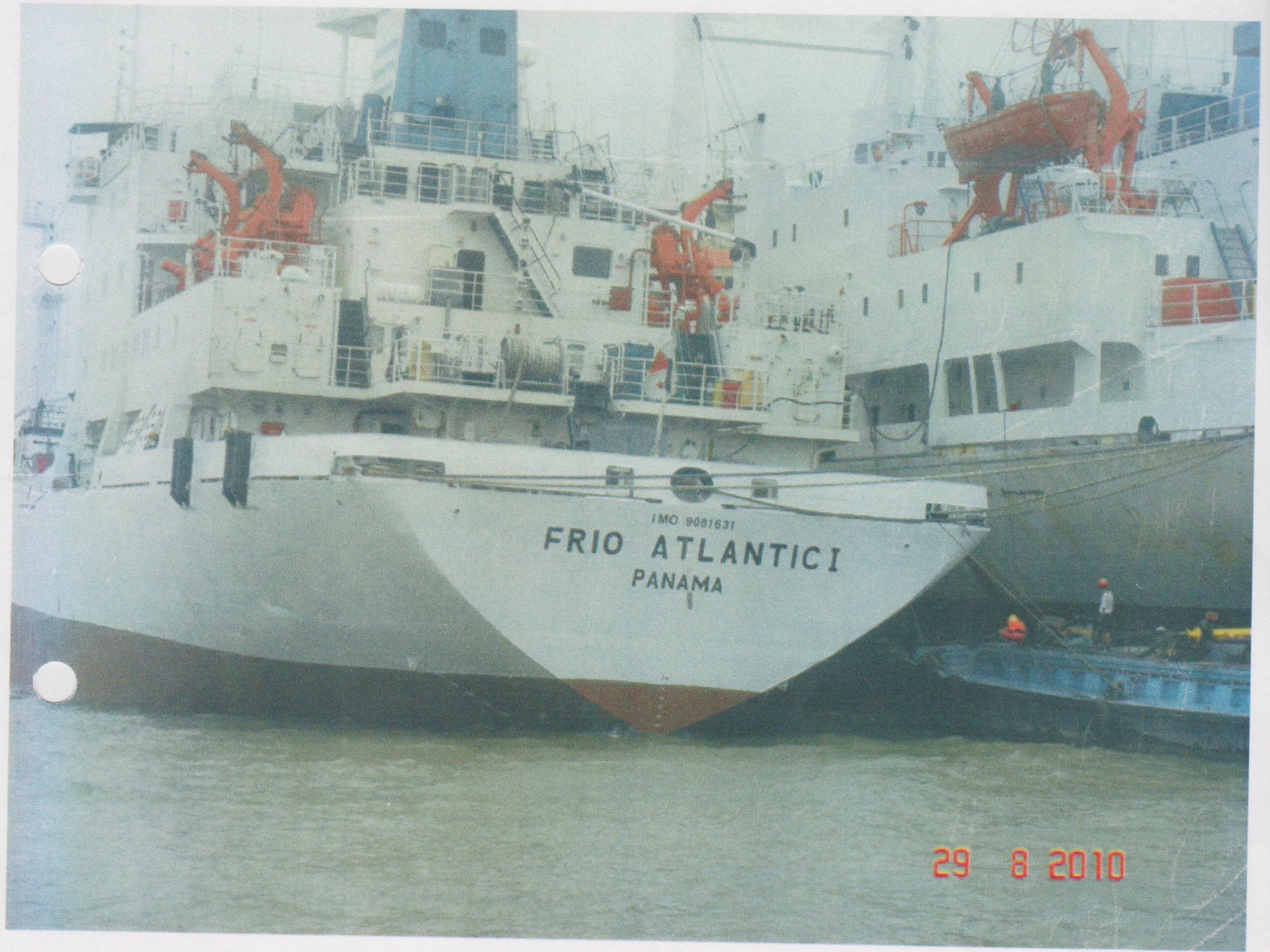 FRIO ATLANTIC 1 (VID: 9881) | Record of Fishing Vessels