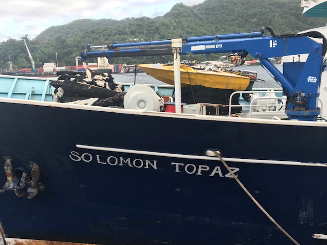 SOLOMON TOPAZ (VID: 10316) | Record of Fishing Vessels